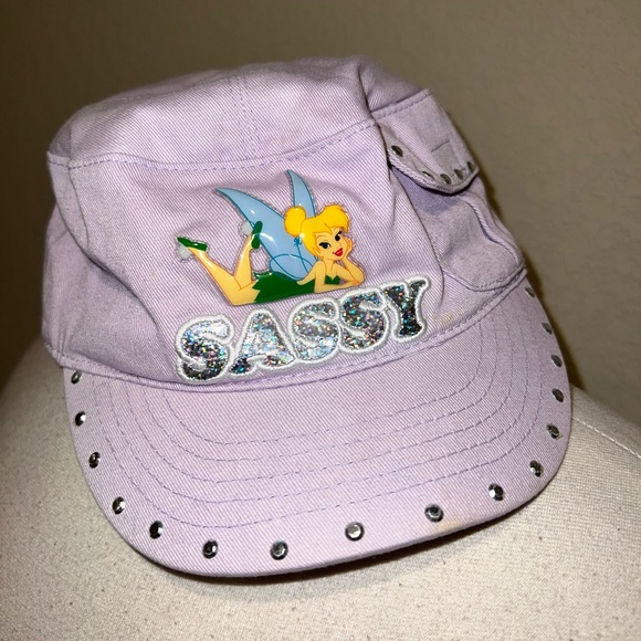 Disney | Accessories | Disney Kids Tinkerbell Purple Cap | Poshmark